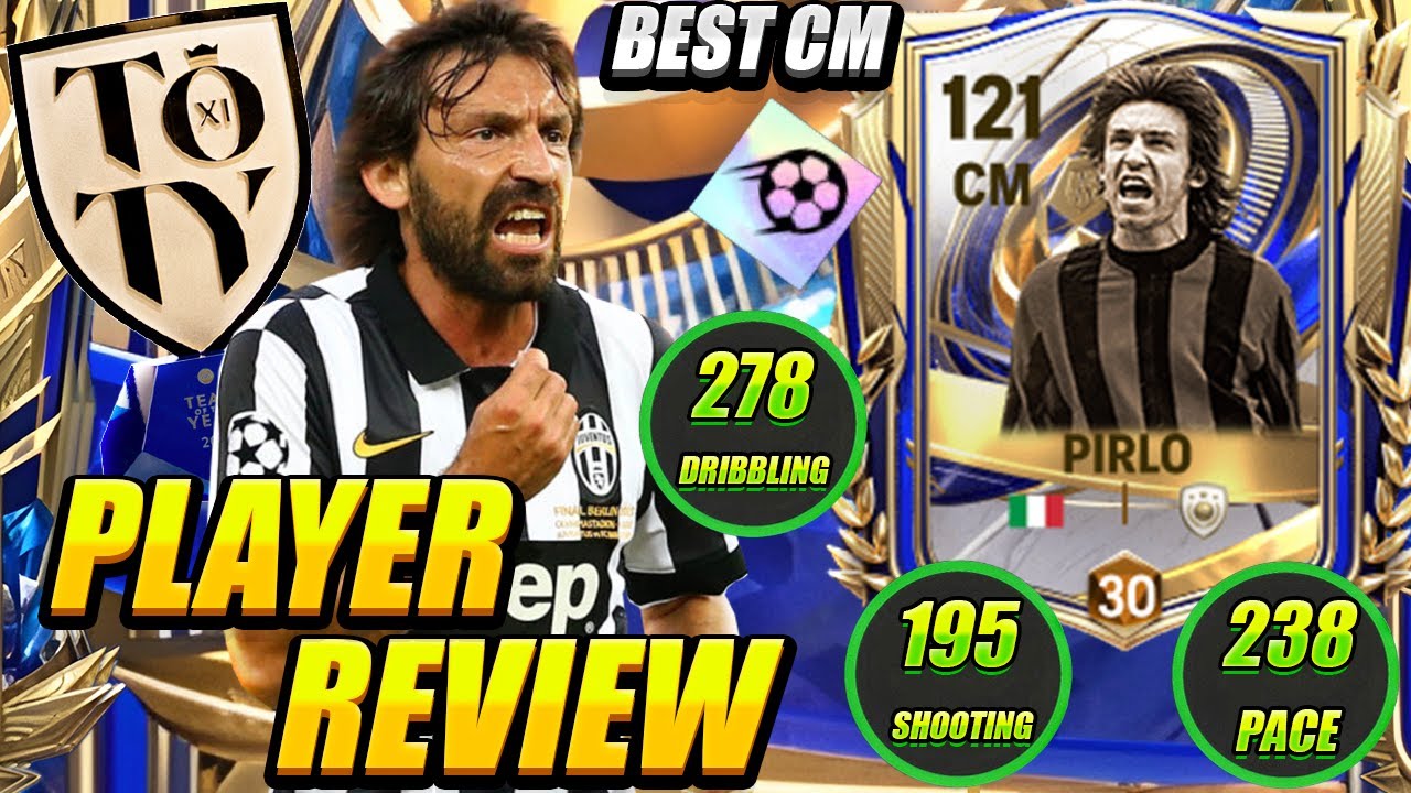 PIRLO IS A GENIUS! 🧠⚡ 116 Team Of The Year/TOTY Icon Pirlo Player ...
