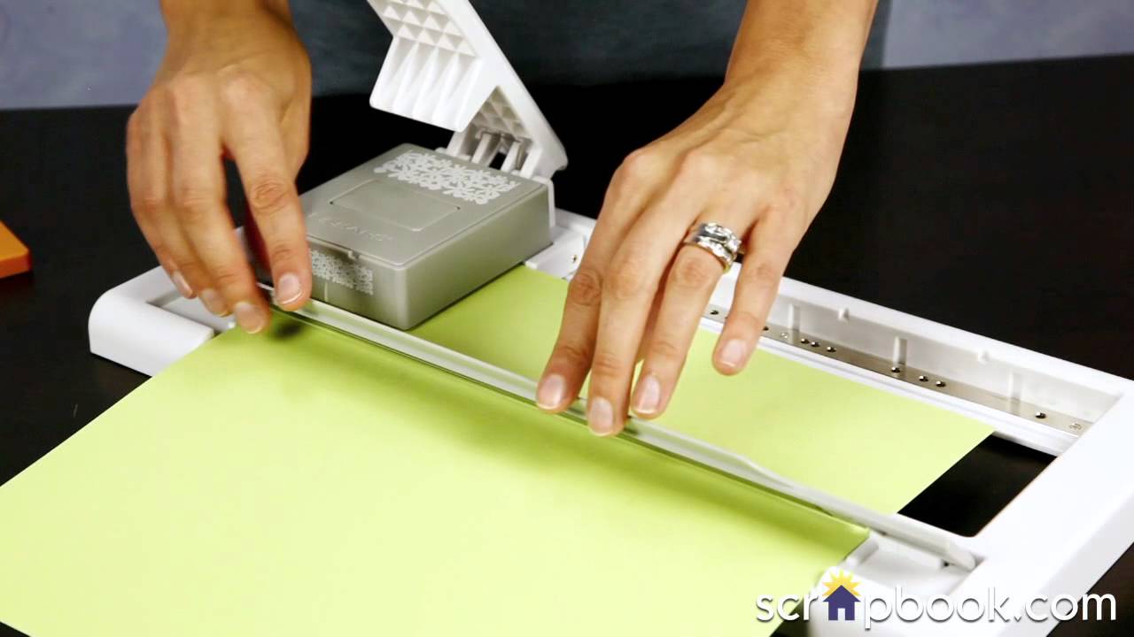 Fiskars - AdvantEdge Punch System - YouTube