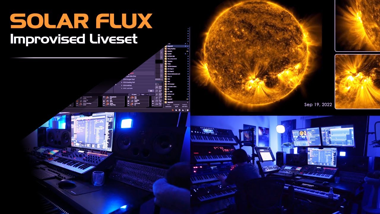 Solar Flux // Full Improvised Ambient Set - YouTube