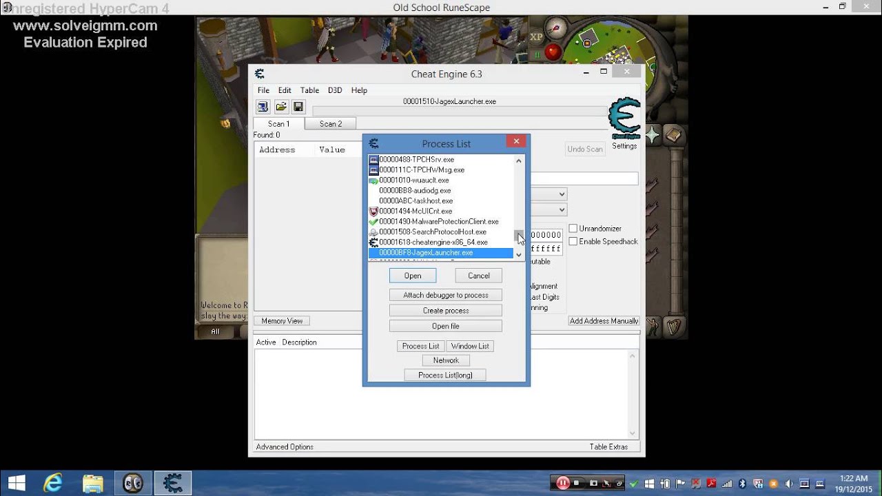 updated cheat engine hack osrs runescape or any game relley! - YouTube