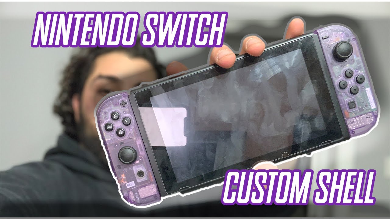 Custom Atomic Purple Nintendo Switch - YouTube