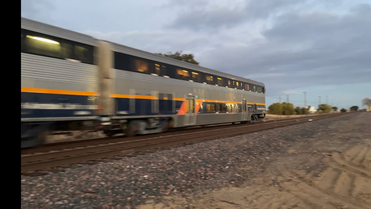Amtrak San Joaquin Train 715 Northbound To OKJ Passing By My Hometown ...