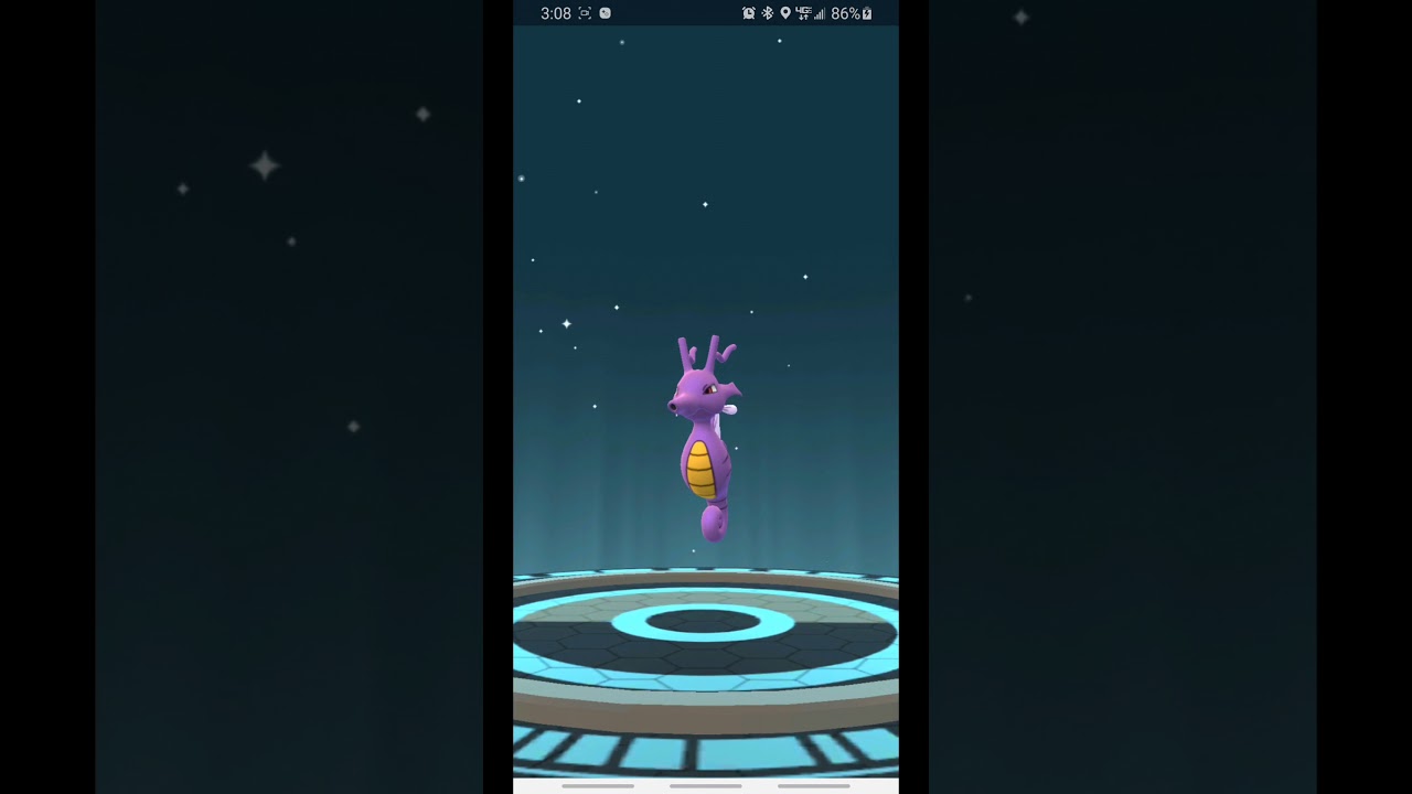 Pokemon Go Evolution: Shiny Horsea to Seadra to Kingdra - YouTube