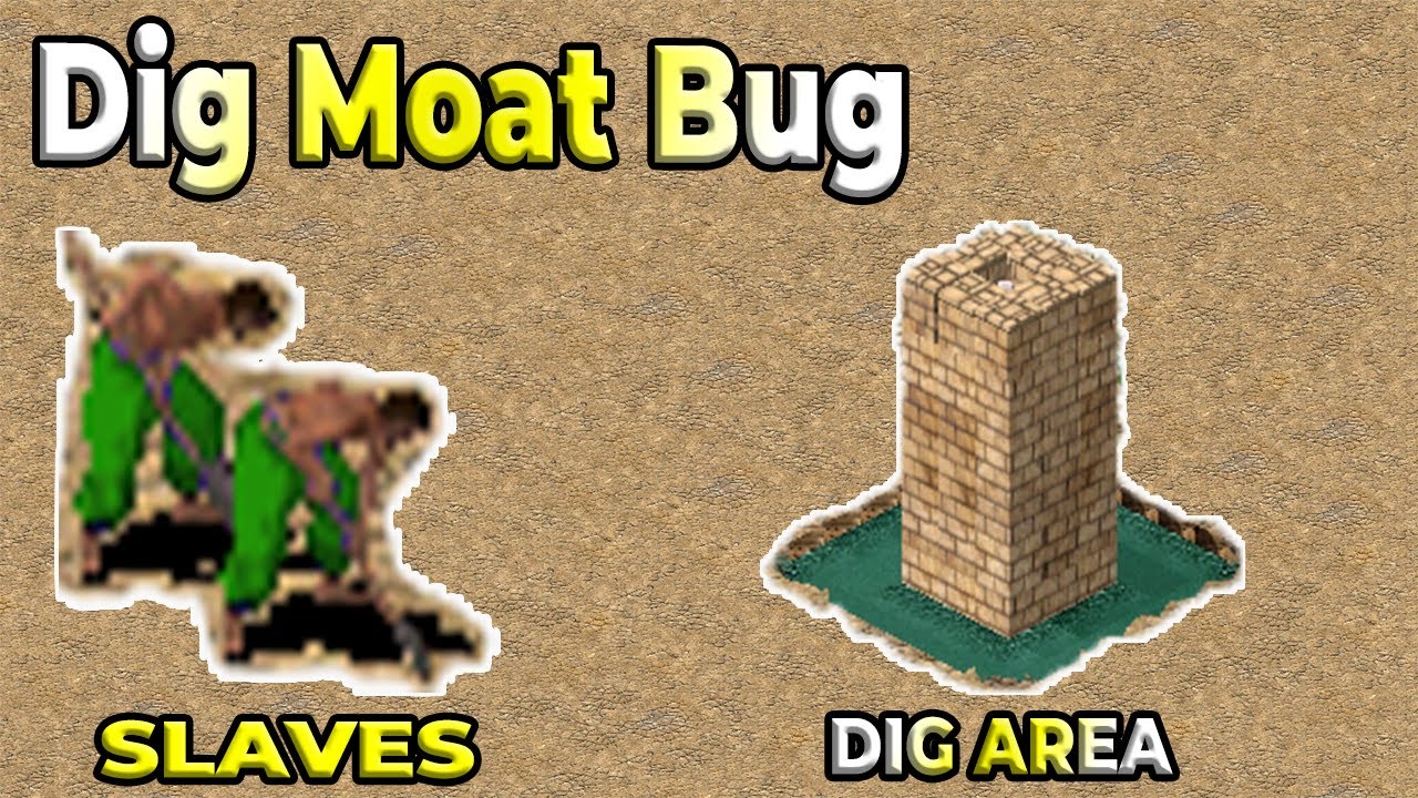 Dig Moat Trick In Stronghold Crusader | Stronghold Crusader Dig Moat ...