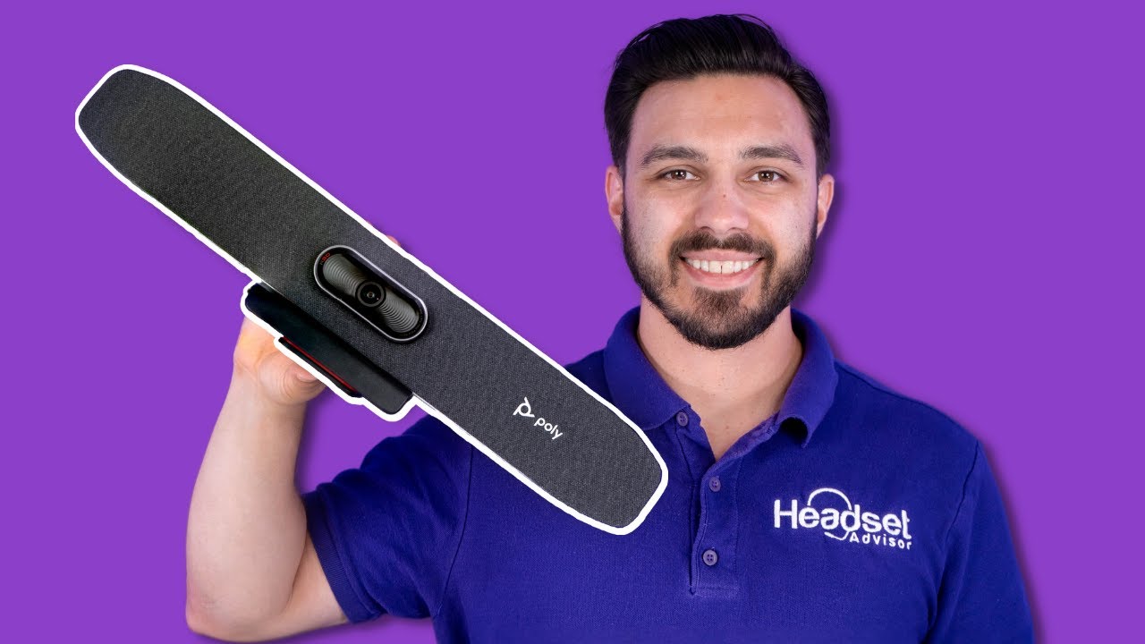 Poly Studio R30 Review - Video Bar for Small Meeting Rooms - YouTube