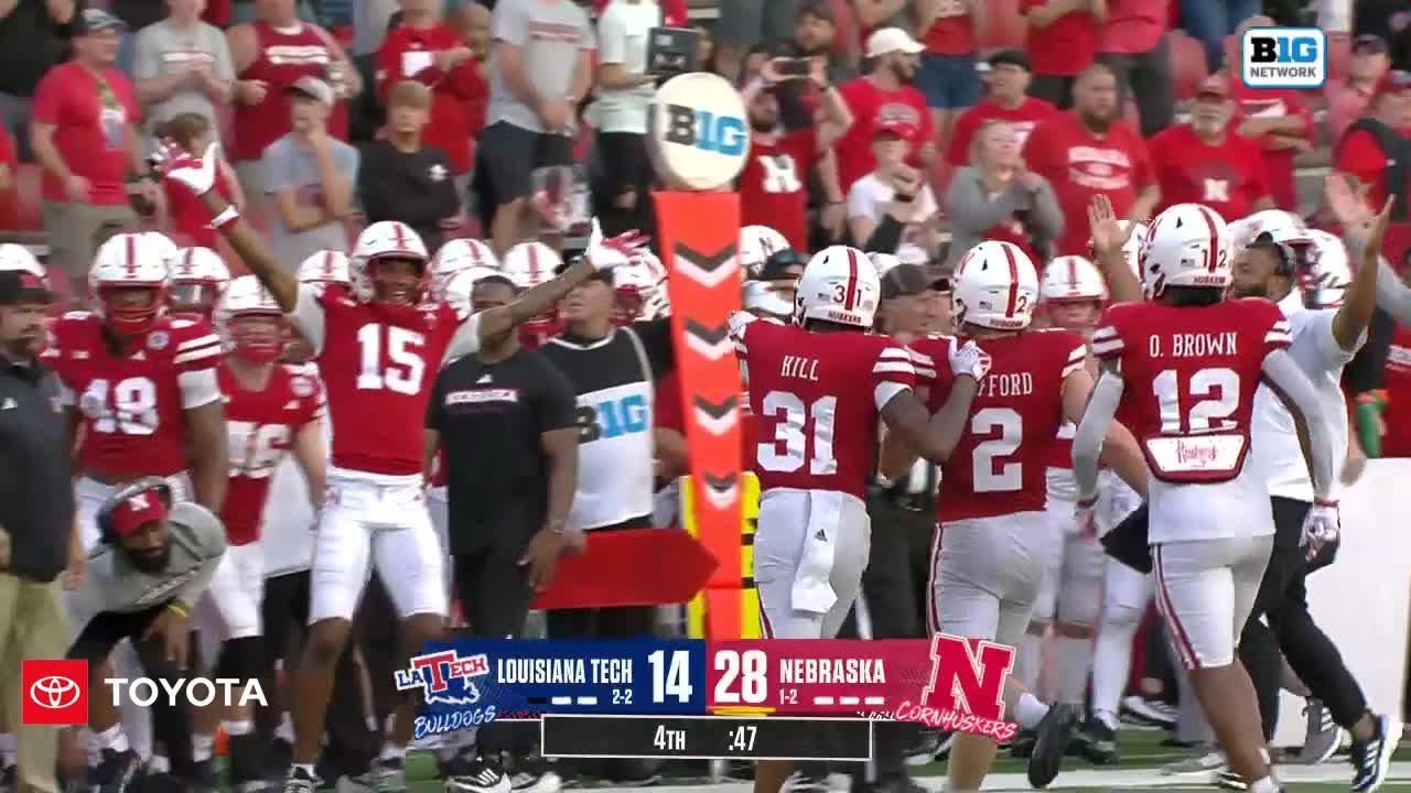 Nebraska Football Highlights vs. Louisiana Tech Bulldogs | 2023 Regular ...