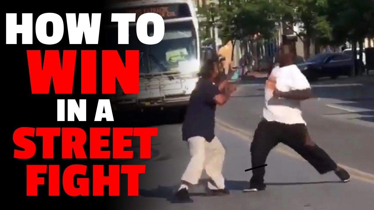 How To WIN a Street Fight - 4 BEST Ways - YouTube