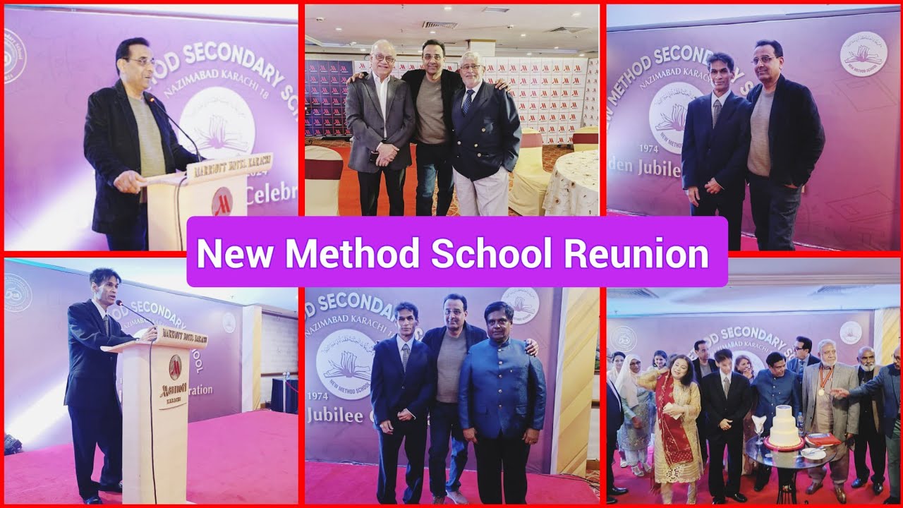 Golden Jubilee School Reunion | @New Method School Batch 1974 | Hotel ...
