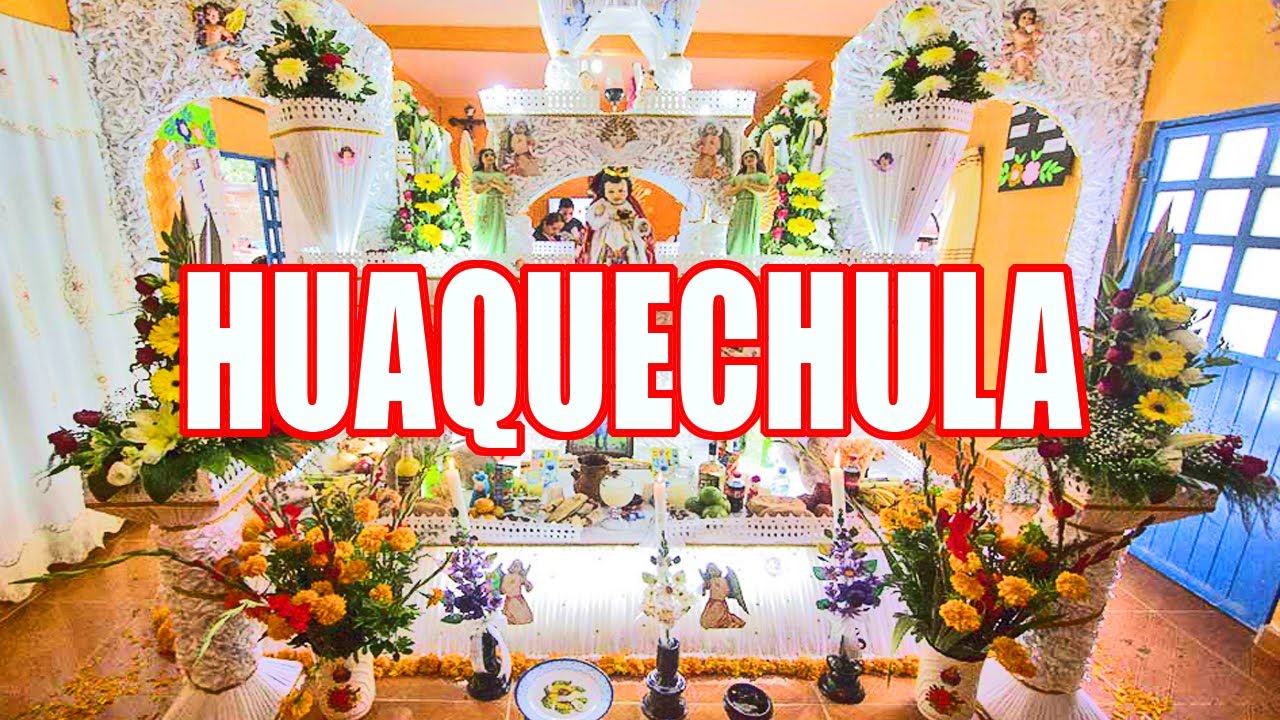 una CELEBRACIÓN de DÍA DE MUERTOS 💀 llena de folclor - ALTARES ...