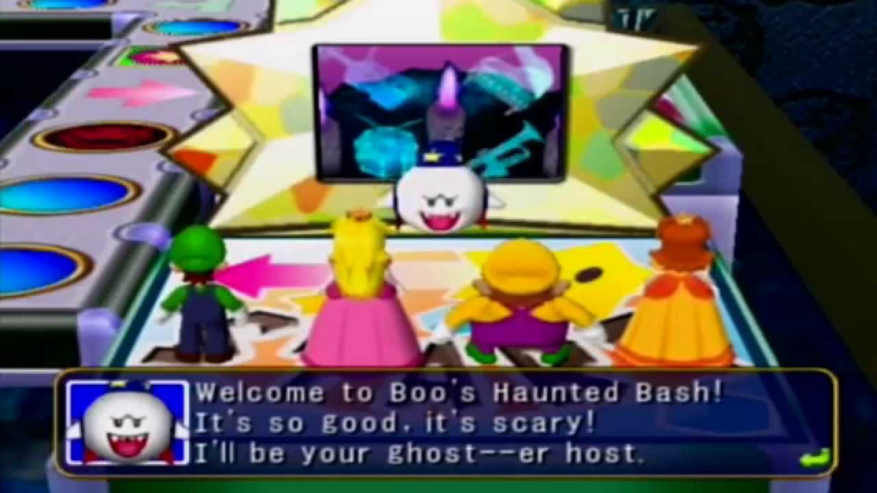Mario Party 4! Boo's Haunted Bash Part 1: Wario's Lucky Charms! - YouTube