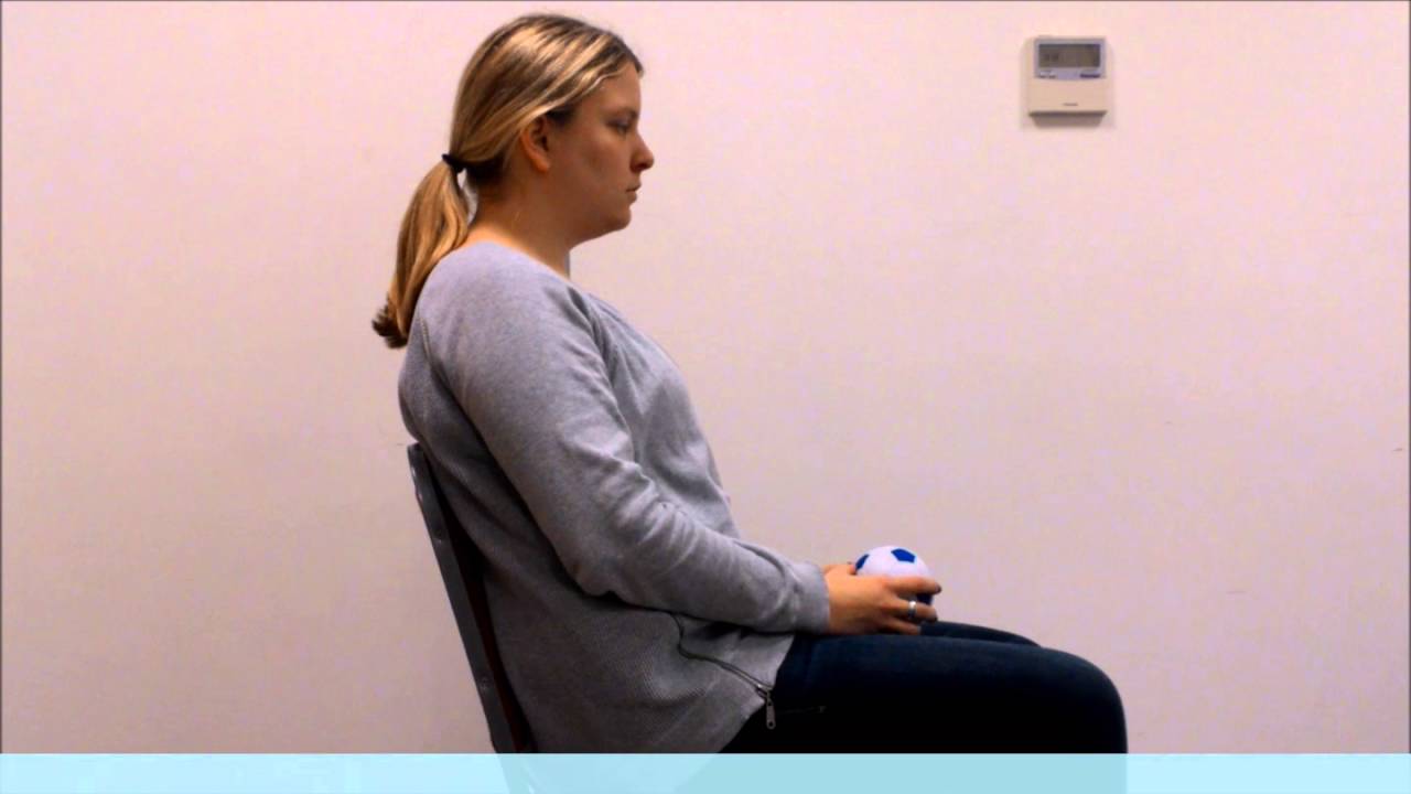 Chin Tuck Against Resistance - YouTube