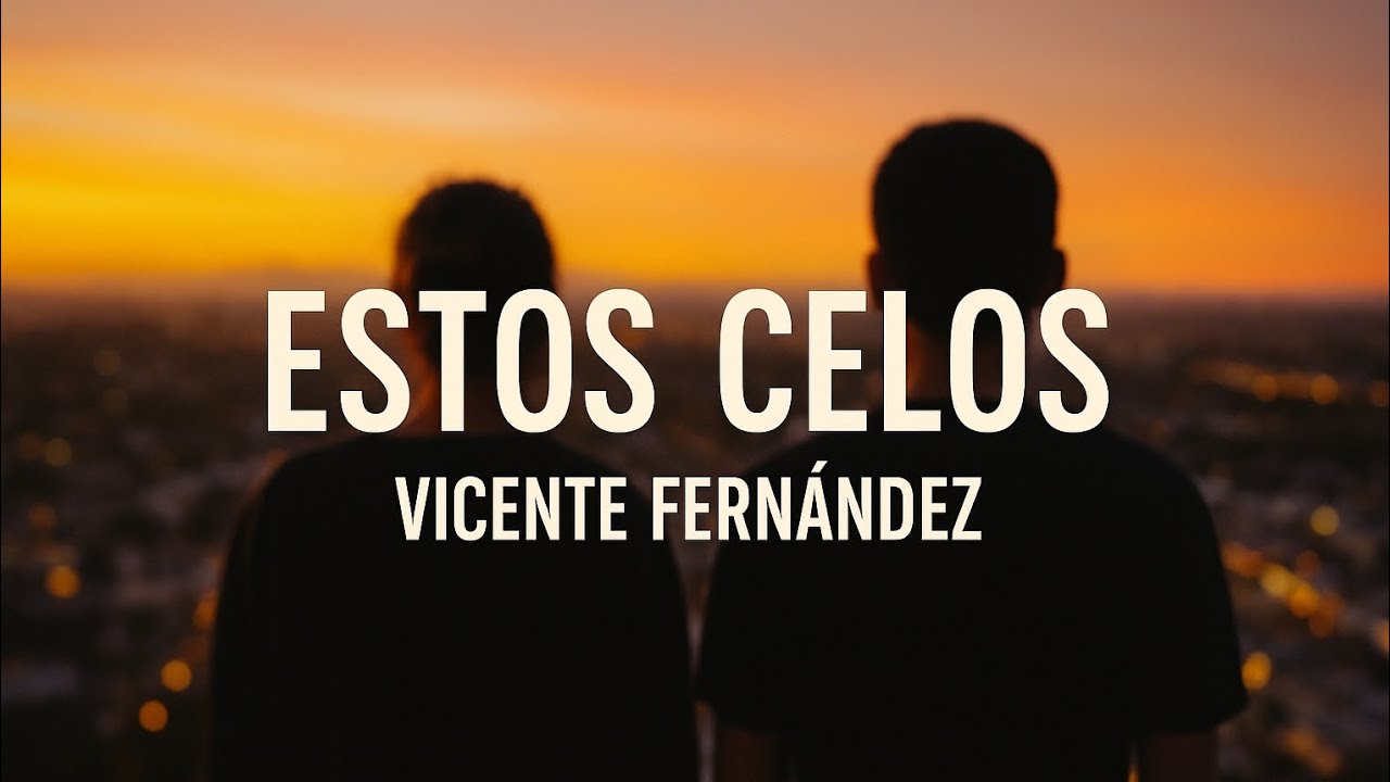 Estos Celos - Vicente Fernández (Letra) - YouTube