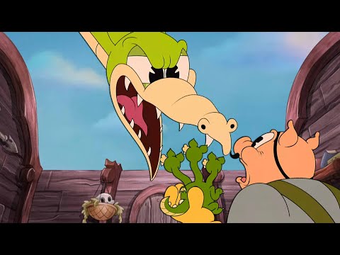 The Cuphead Show - Angry daddy Dragon