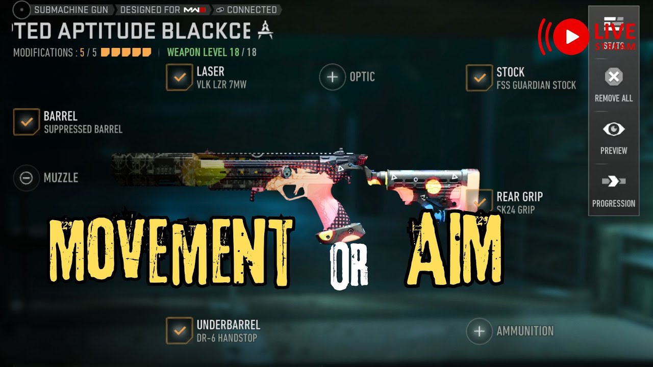 LIVE 🔴Movement or Aim with STATIC-HV? - YouTube