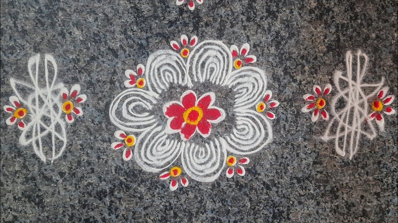 Daily rangoli - YouTube