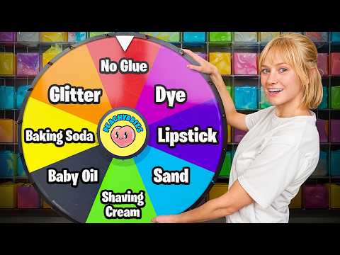 Slime Mystery Wheel Challenge!