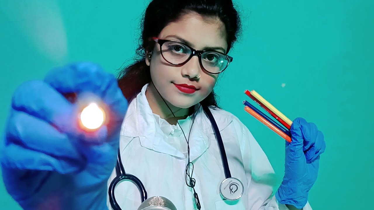 ASMR | Medical Examination | Follow My Instructions 👩‍⚕ - YouTube
