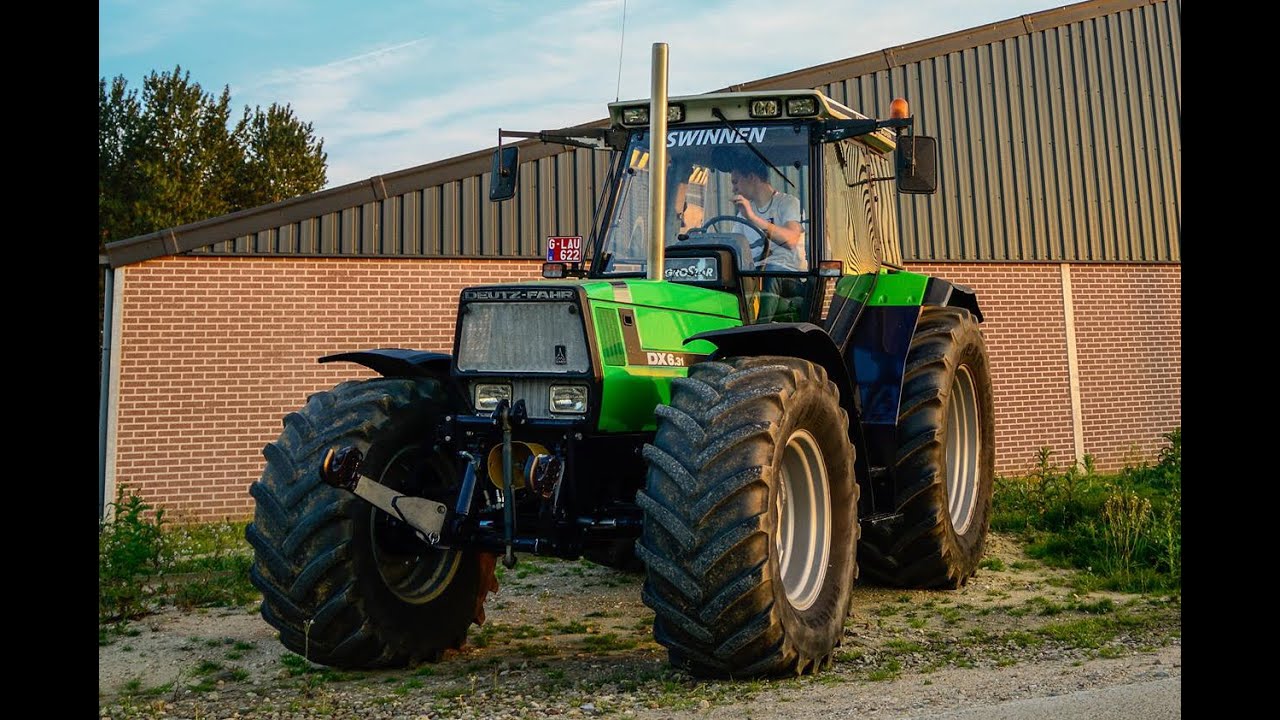 Deutz Fahr DX 6.31| Open pijp [HD] - YouTube