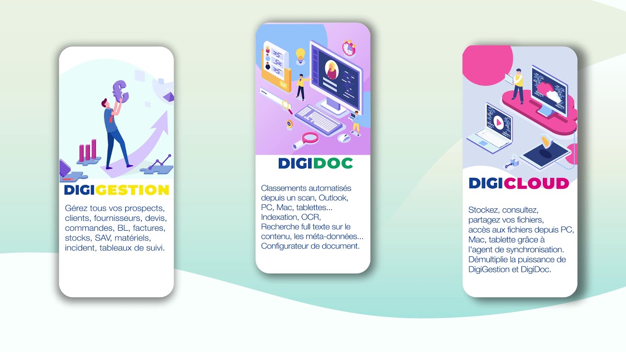 DIGICLASS, DIGIGESTION ou DIGICLOUD vous apporte en transversalité et ...