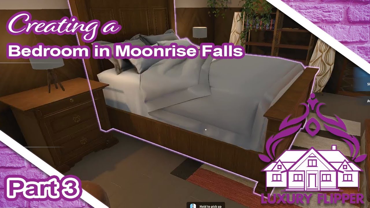 House Flipper Luxury DLC PC | Ep 91 Part 3 | Creating a Bedroom in ...