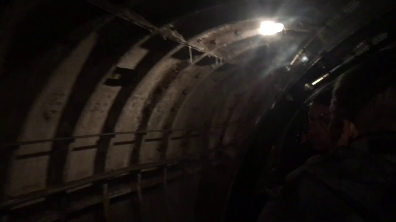 Mail Rail train at The London Postal Museum - YouTube