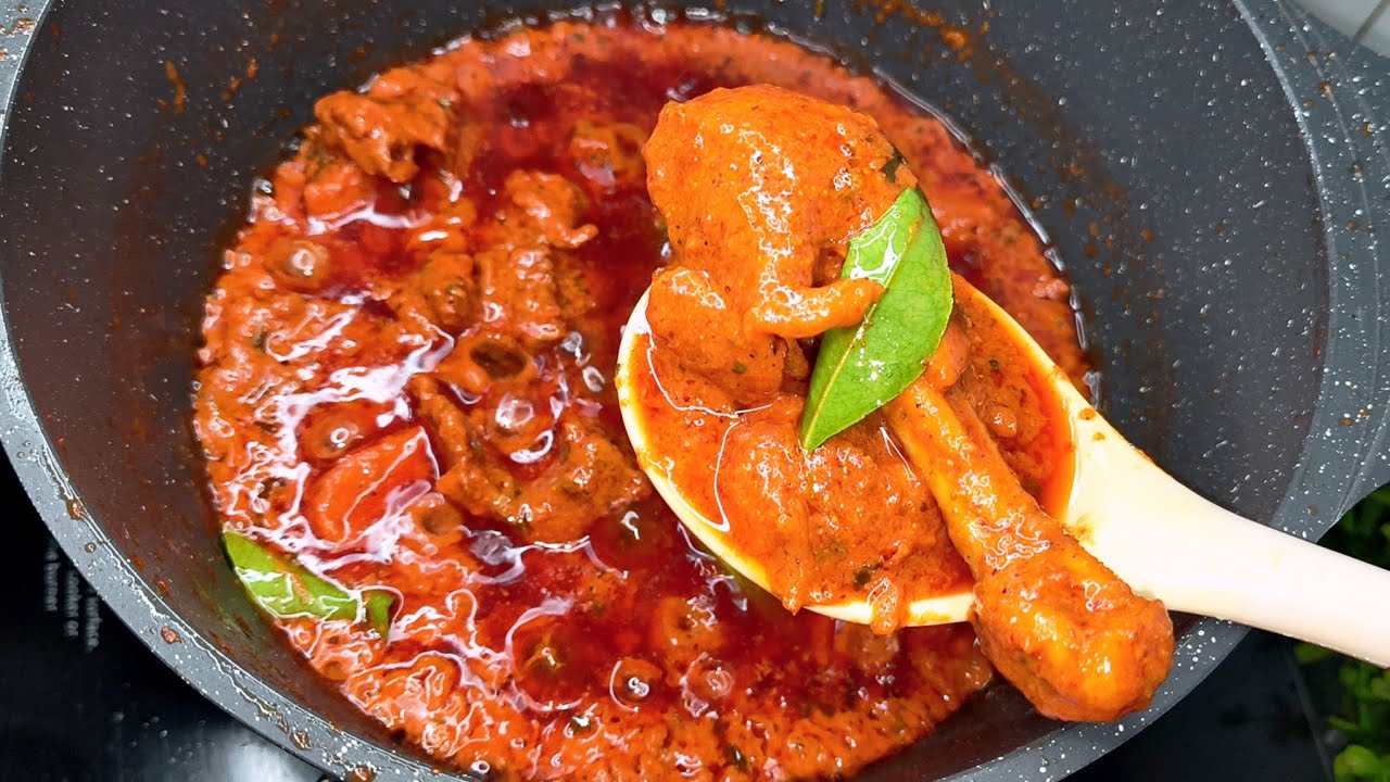 Juicy Red Chicken ️ Hyderabadi Shadiyon Wala - Bawarchi Style Authentic ...