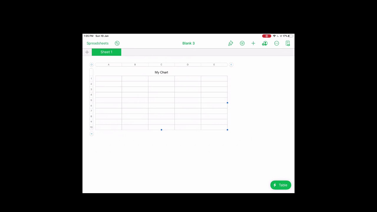 Introduction to Numbers iOS - YouTube