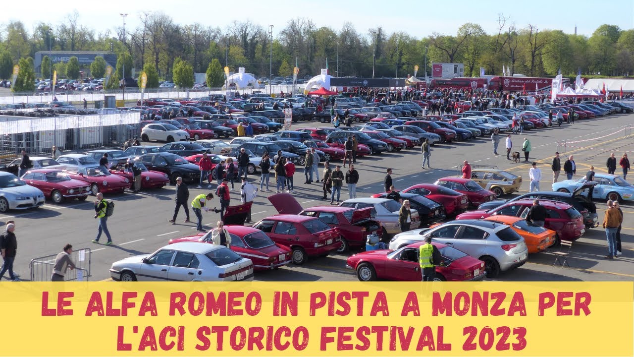 ACI Storico Festival 2023: lo straripante fiume rosso delle Alfa Romeo ...