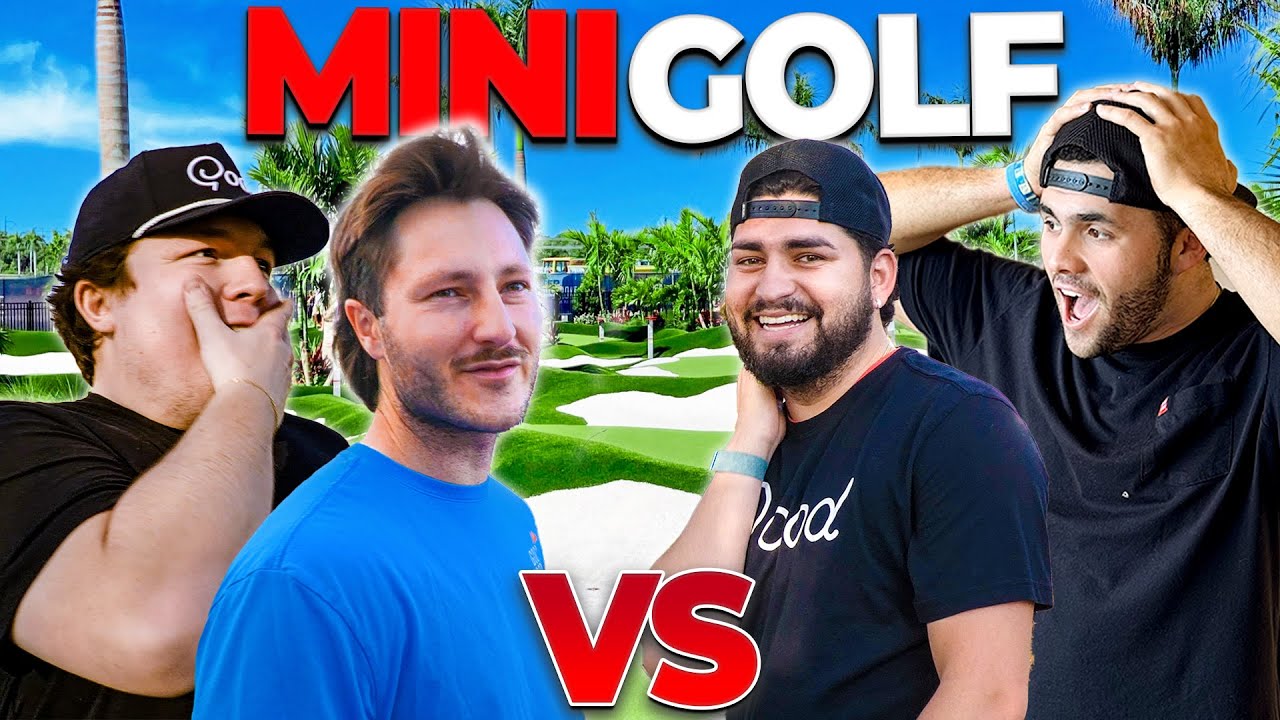 The mini golf match you didn’t know you needed… - YouTube
