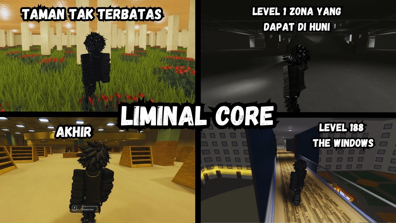 Masuk Pintu Taman, Level 1, Akhir, Dan Level 188 Gaes - Liminal Core ...