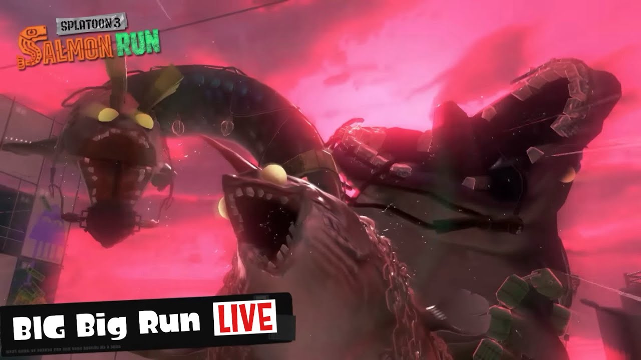 ☢️ Splatoon 3 BIG Big Run LIVE! + Bingo?! 🔴 - YouTube