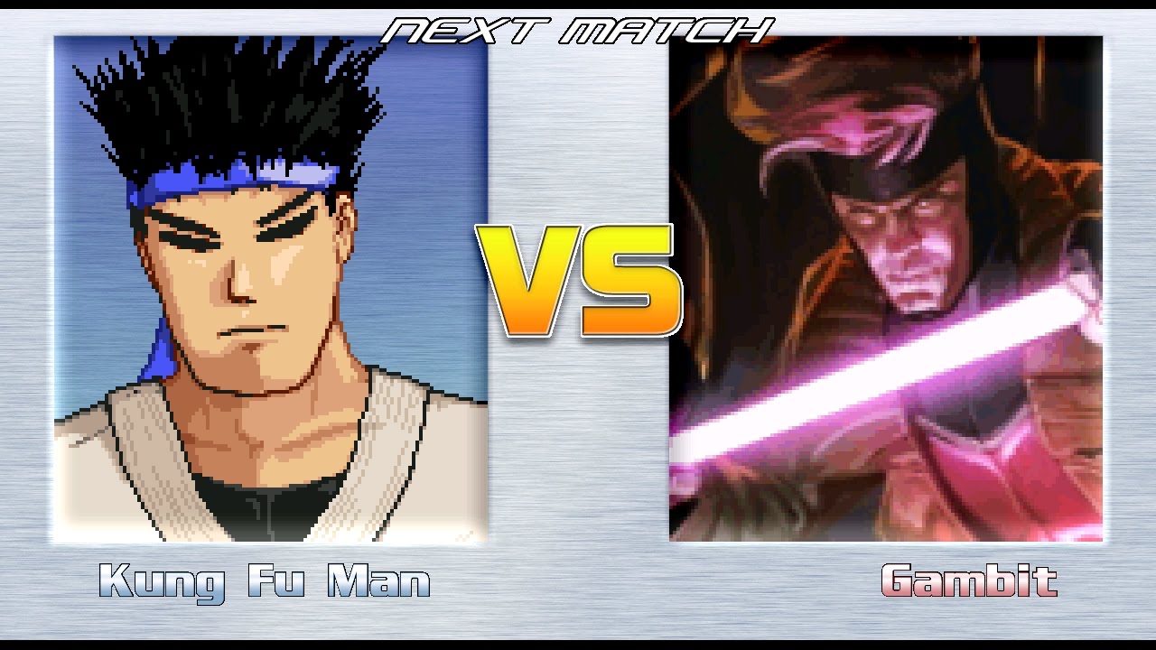 MUGEN 1.0 Team Arcade Kung fu man - YouTube