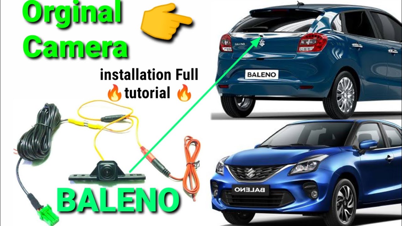Finnally Rear Parking Camera Install In Baleno Zeta (OEM Fitting) 😍 car ...