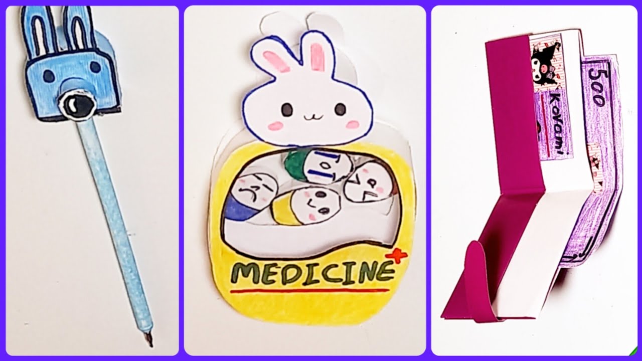 Easy craft/Miniature craft/Making toys/Paper craft/How to make/DIY ...
