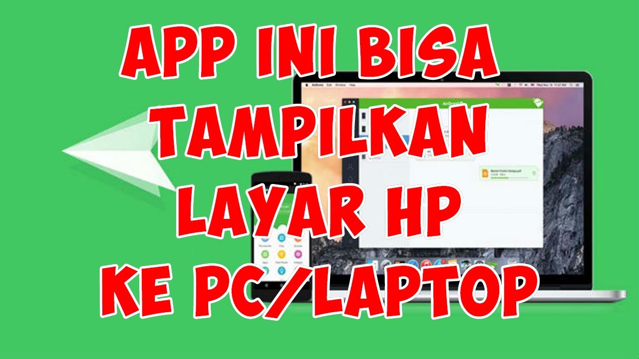 Tutorial - Aplikasi ini bisa tampilin layar HP ke PC/laptop dan masih ...
