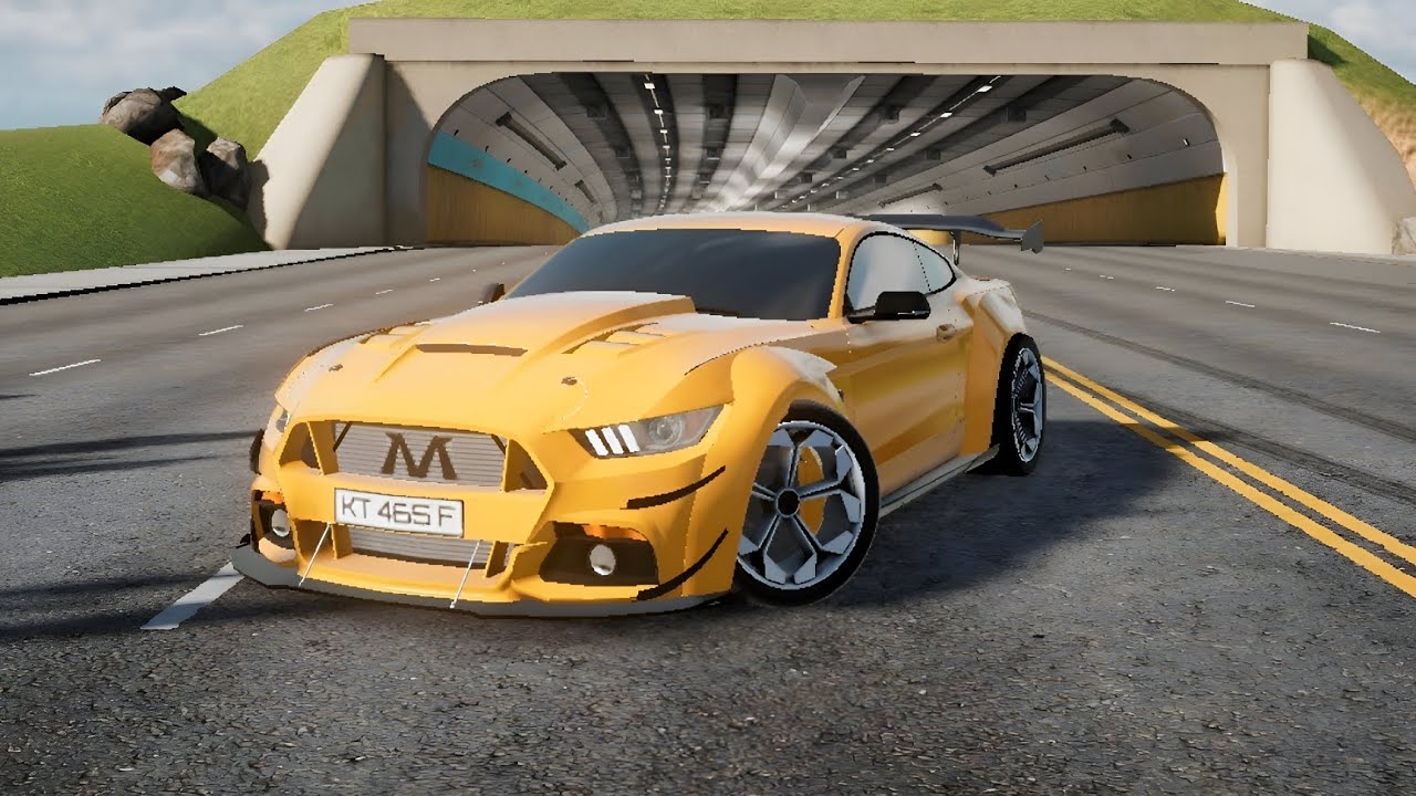 Testing Max Level *Mustang Shelby* - Yellow Colour | Top Speed In Drive ...