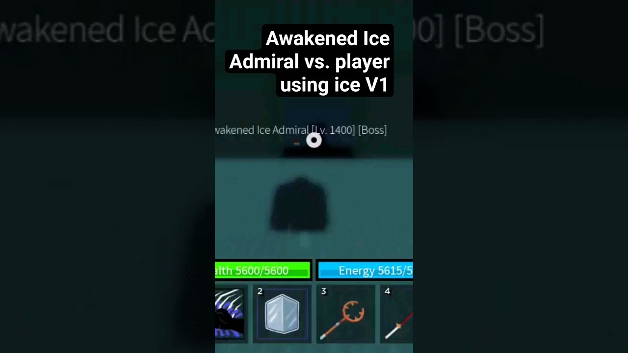 Awakened Ice Admiral vs Player using Ice V1. - YouTube