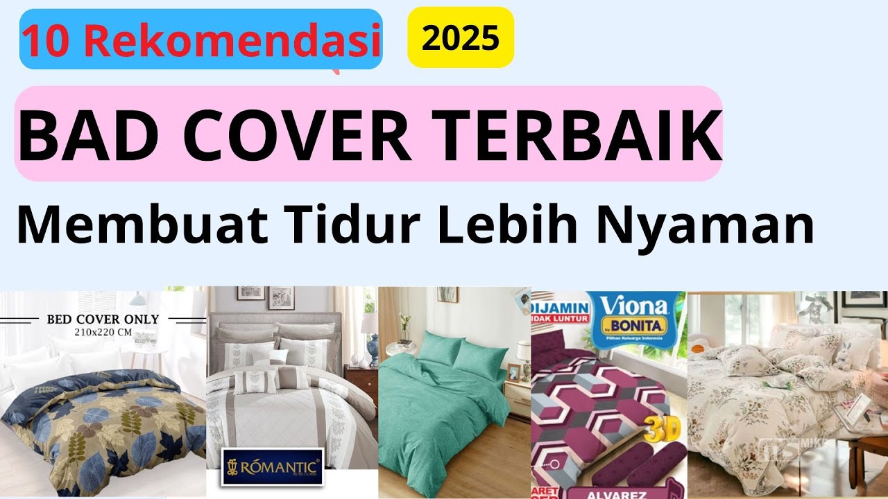 10 Rekomendasi Bad Cover Terbaik Yang Membuat Tidur Lebih Nyaman - YouTube