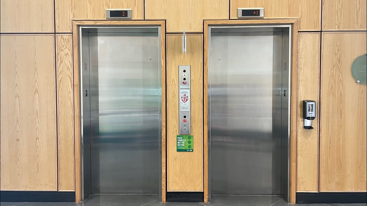 Kone MRL Elevator - University Center, CSU - Cleveland, OH - YouTube