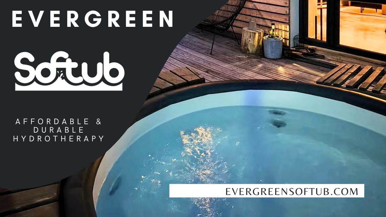 Softub is perfect for at home relaxation - YouTube