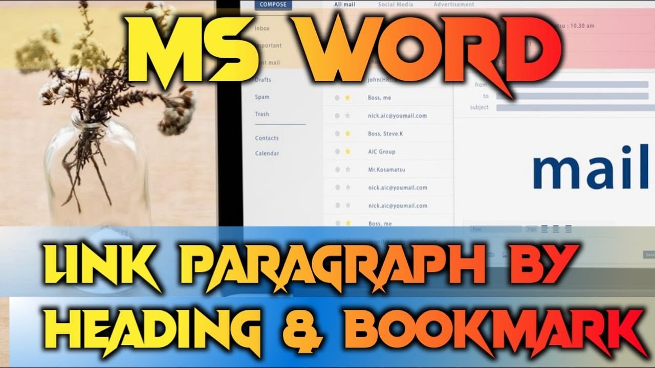 How To Link Headings And Bookmarks In MS Word For Efficient Document How To Link Headings And Bookmarks In MS Word For Efficient Document