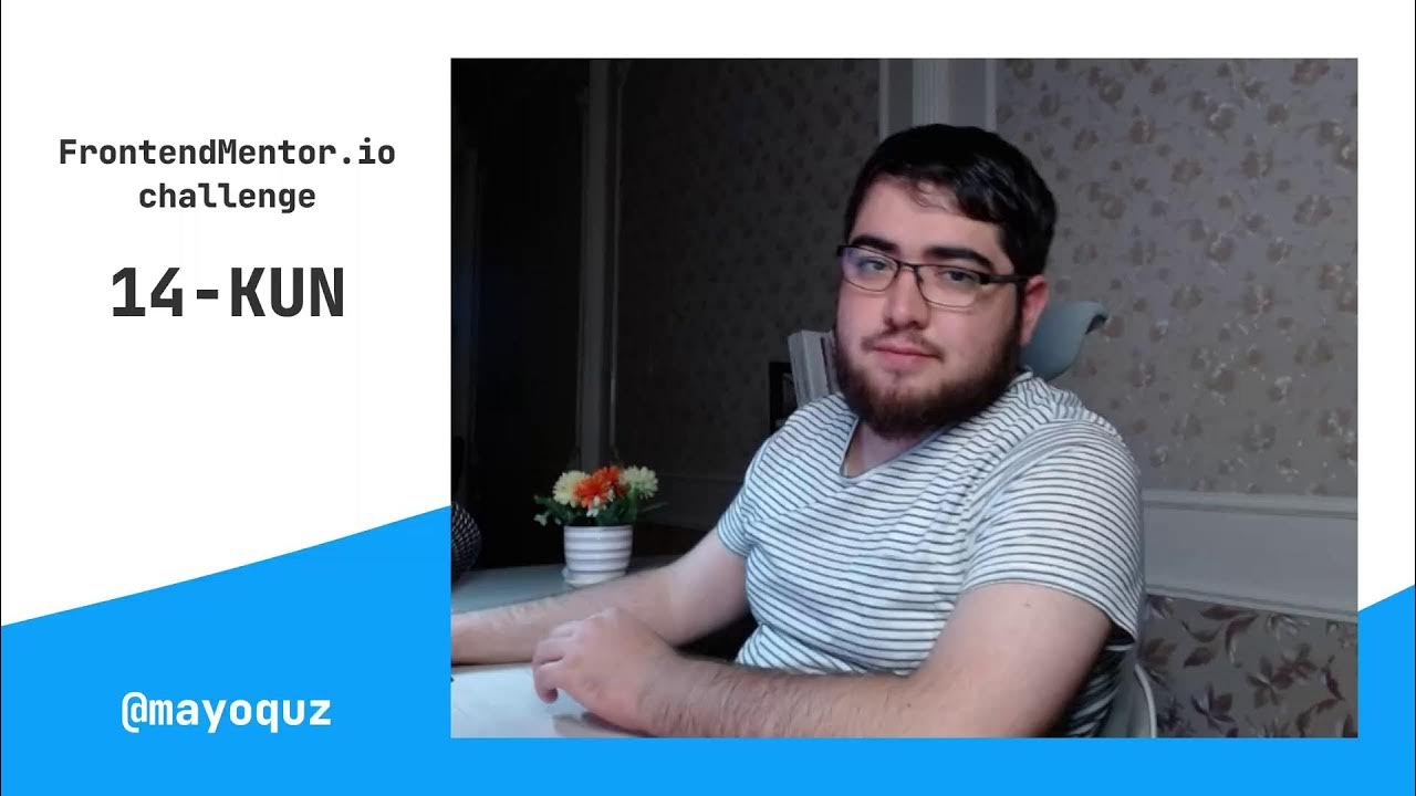 Frontend amaliyot 14-kun. FrontendMentor challenge #100daysofcode - YouTube