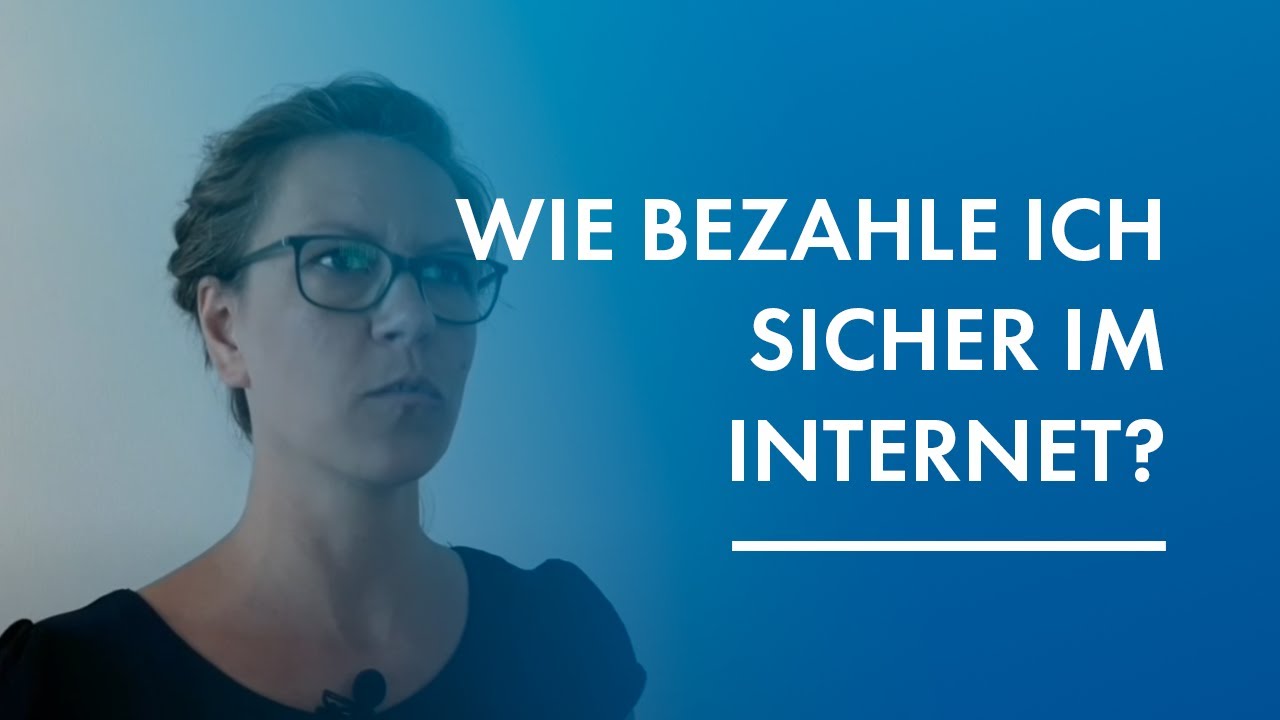 Wie bezahle ich sicher im Internet? - YouTube