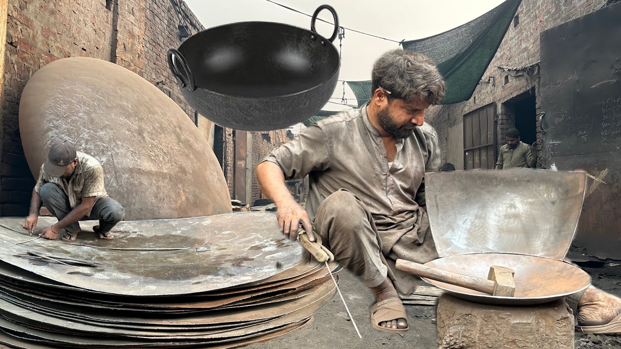 Unbelievable Mass Production Iron Sheets Turning InTo Large Pots ...