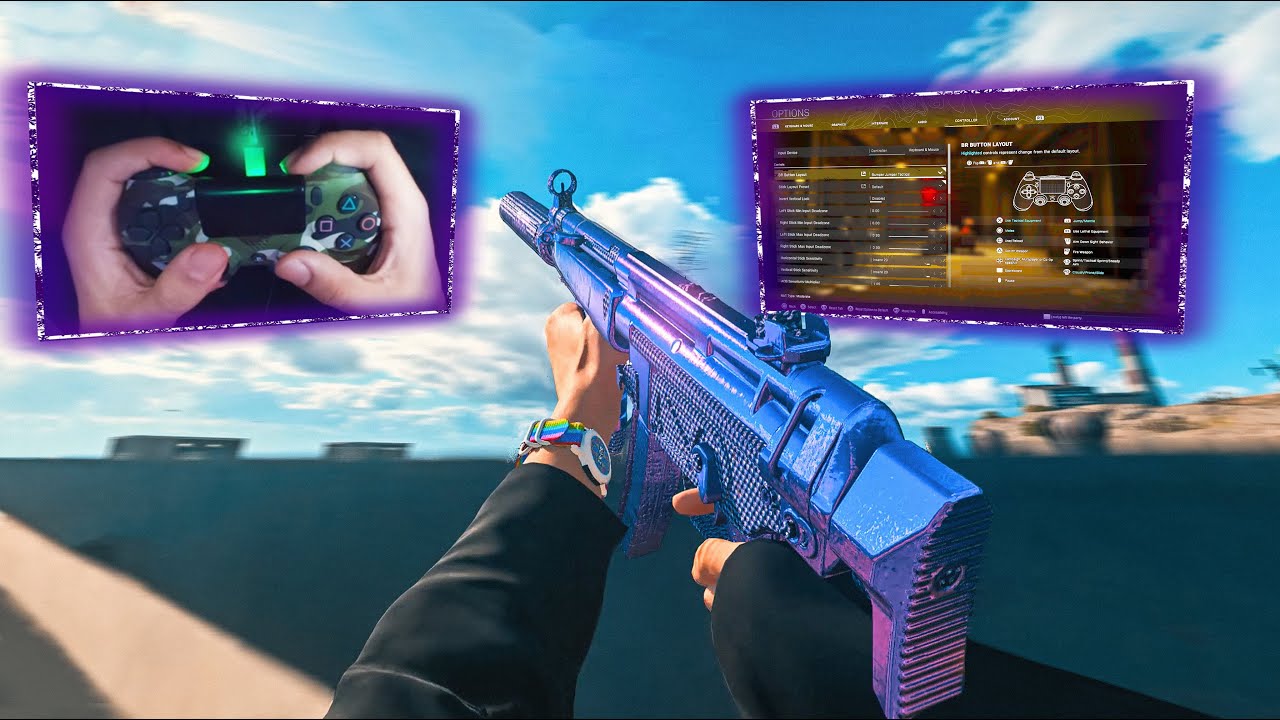 Best Warzone Controller Movement Settings + Handcam - YouTube