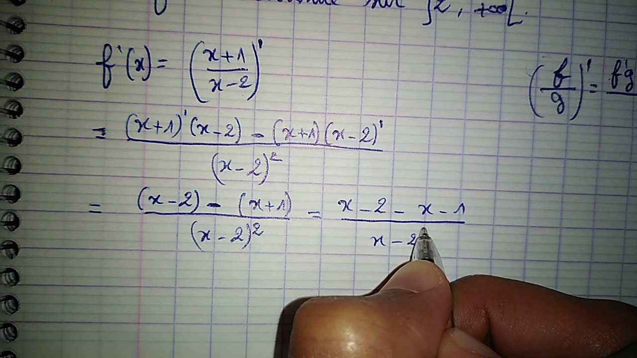 Mathématique la fonction réciproque الدالة العكسية - YouTube