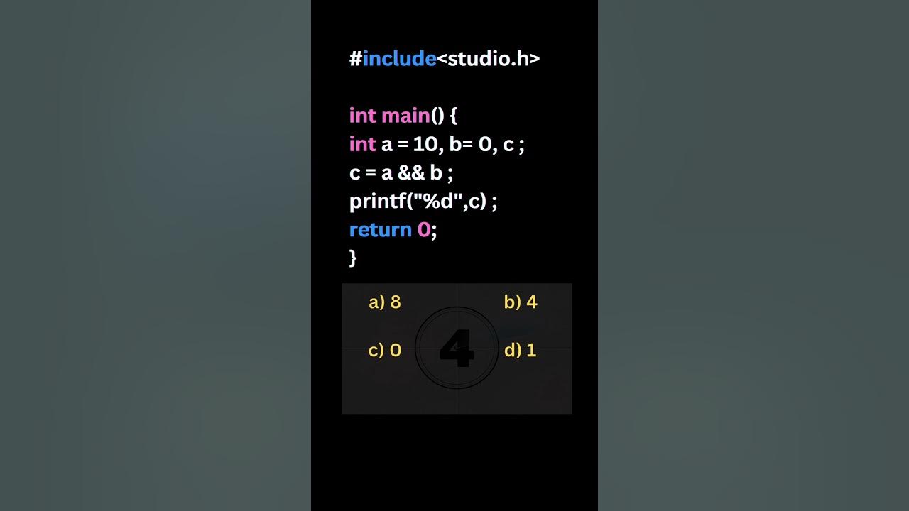 "Can You Solve This C Puzzle! 🤯 #coding #shorts #cprogramming #happycoding #lovecoding #11march ...