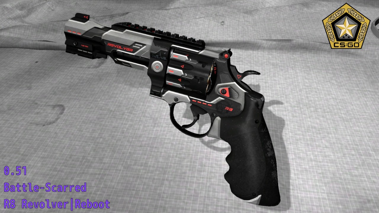 R8 Revolver Reboot - Skin Wear Preview - YouTube