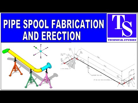 How to fabricate pipe spool from isometric drawing. ड्राइंग से पाइप ...