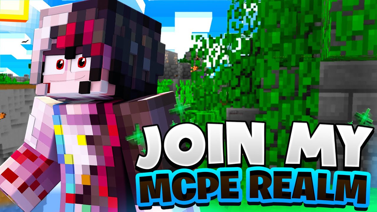Join My MCPE REALM! (Minecraft Pocket Edition 1.16) - YouTube